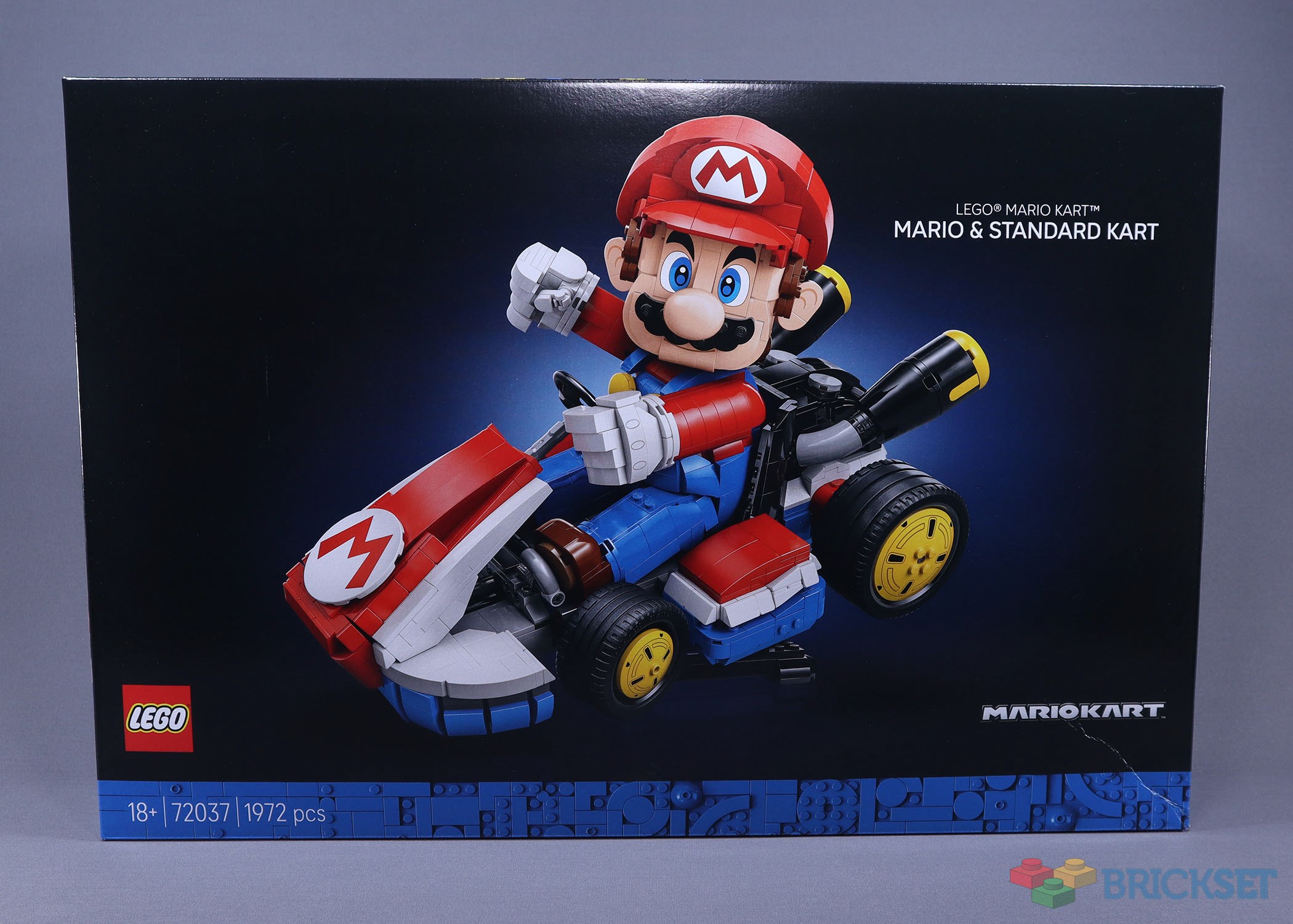 LEGO Super Mario 72037 Mario Kart - Mario and Standard Kart review | Brickset